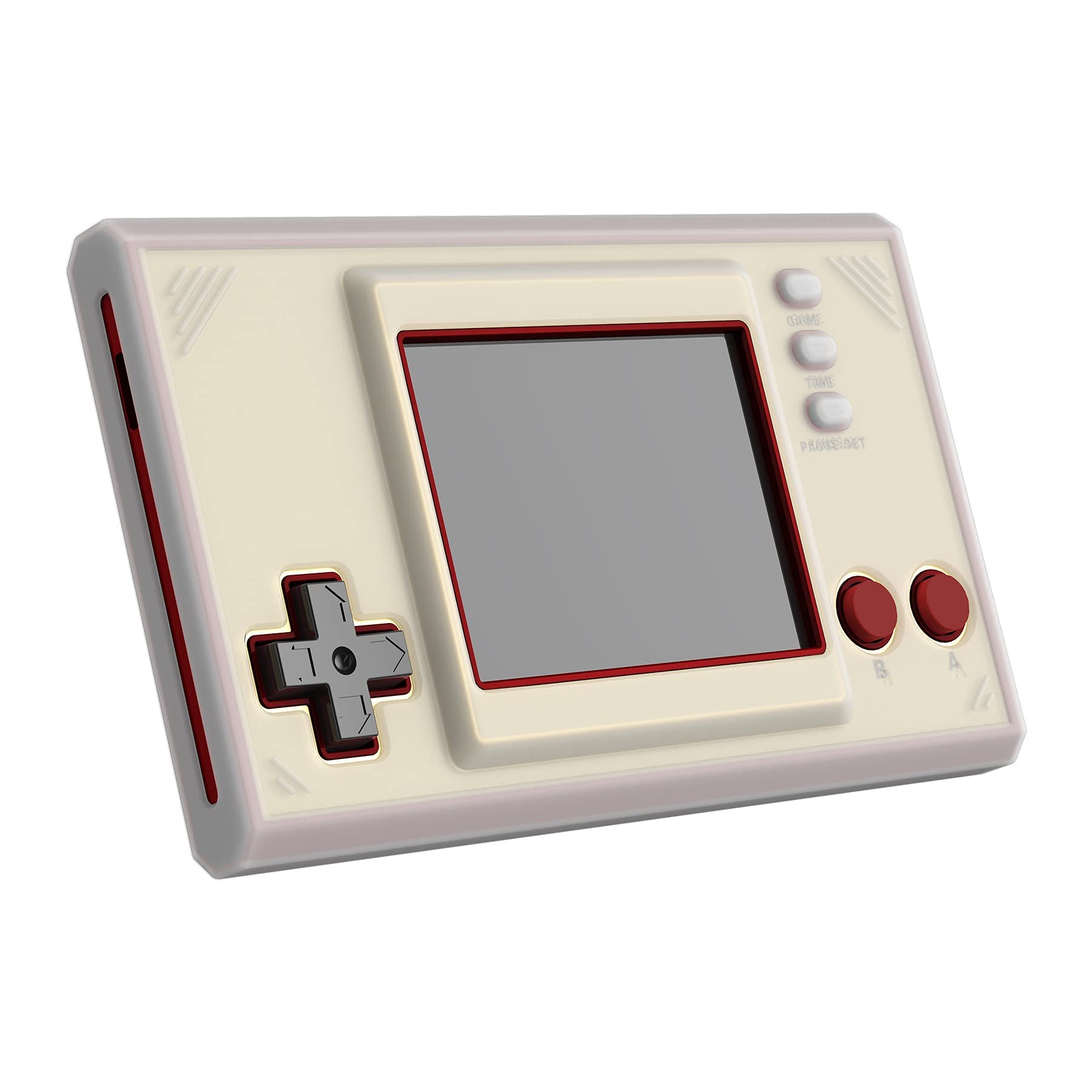 PlayVital Semi-Transparent Clear Silicone Cover Protective Case Skin for Nintendo Game & Watch: Super Mario Bros w/ 2 Pcs Screen Protectors