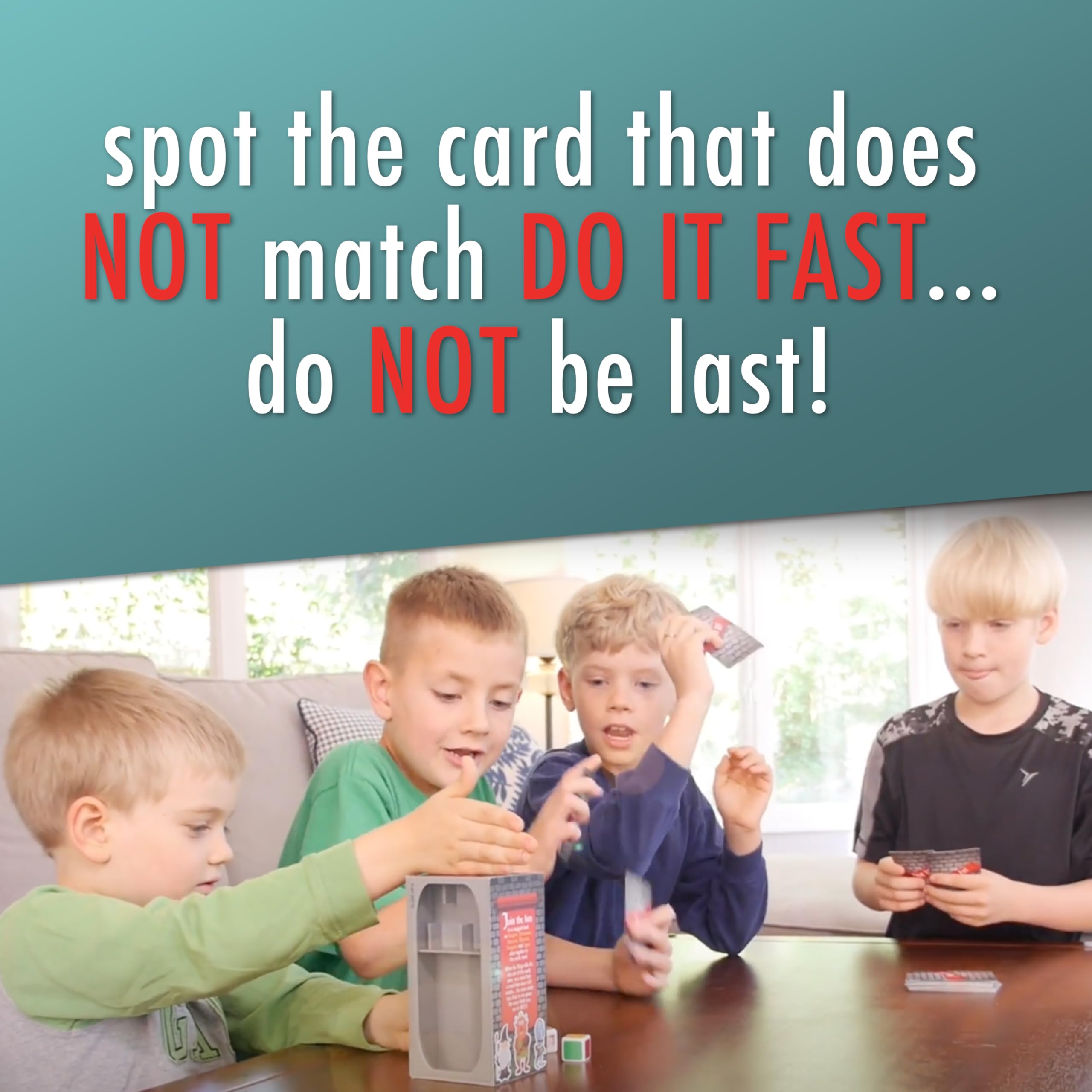 The Good Game Company Not It! The Crazy Christmas Edition - Dice Tower, Fast Paced Family Game