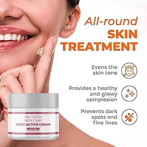 Nu-Glo Cream - Nu Glo Skincare Face Cream, NuGlo Multi Active Cream (1 Pack)