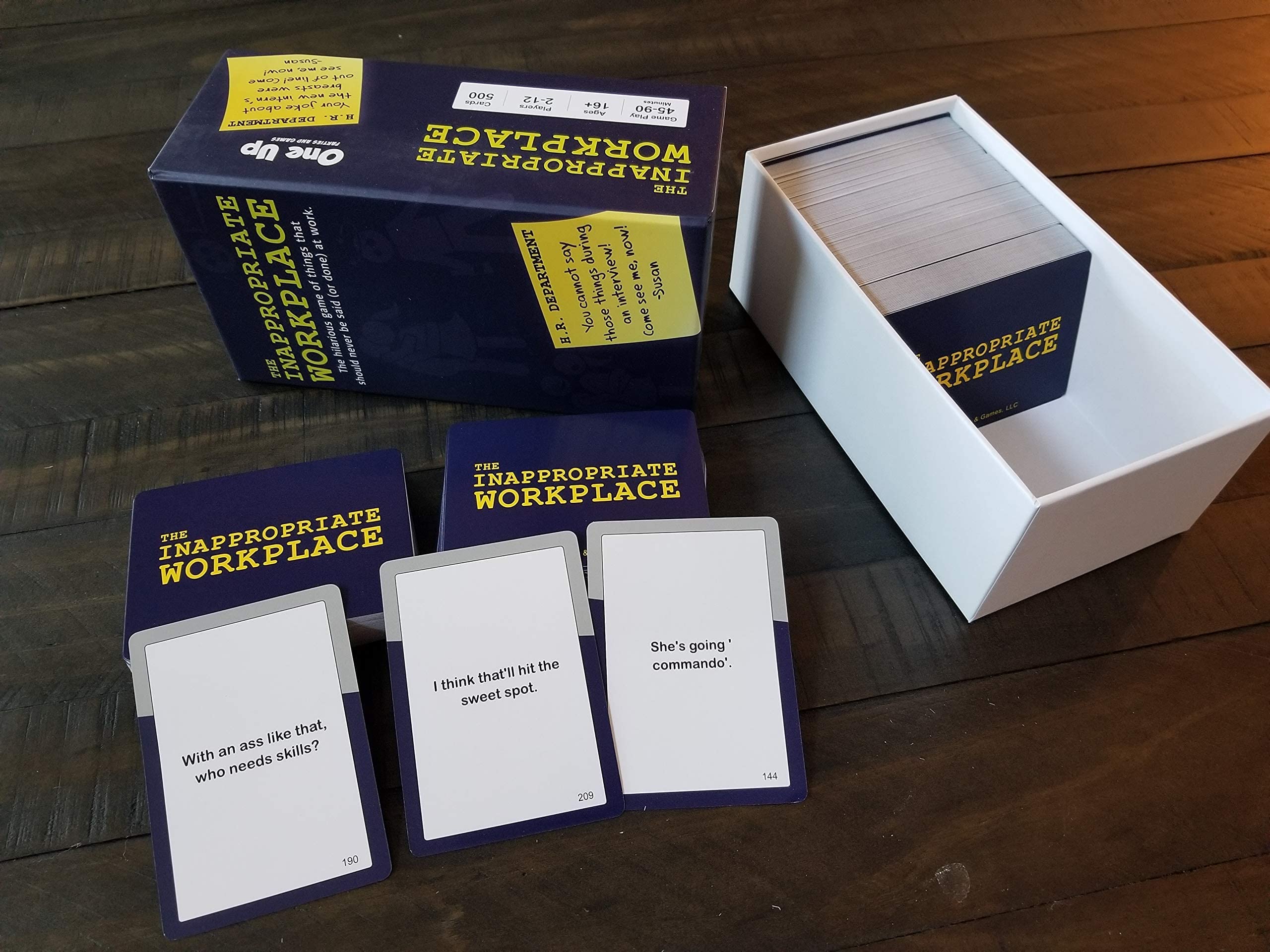 The Inappropriate Workplace - The Hilarious New Party Game of Things That Should Never be Said (or Done) at Work. Hours of laughs! , 16+ years