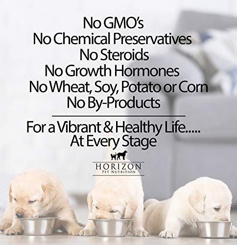 HORIZON PET NUTRITION Complete Whole Grain, Non GMO, Meat Dense All Life Stage Dry Dog Food, 8 8 lb Bag, (CA4)