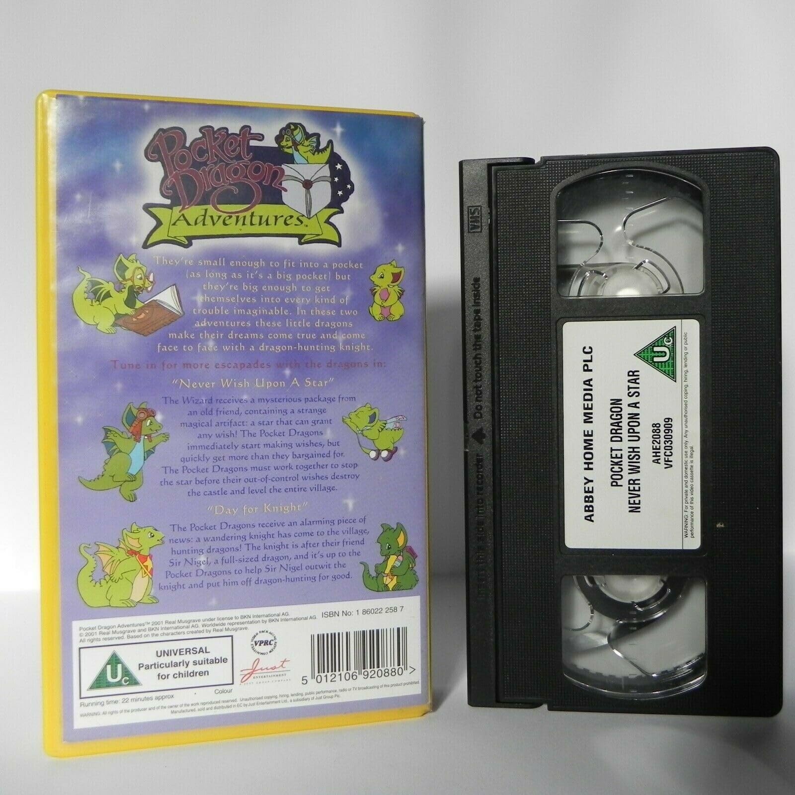Pocket Dragon - Never Wish Upon A Star [VHS]