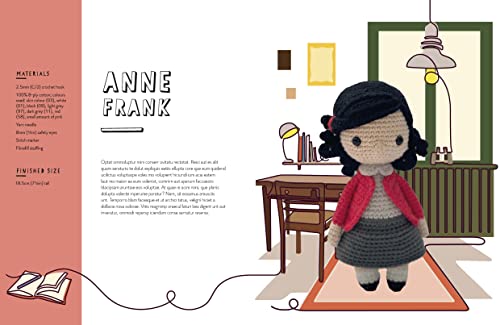 More Crochet Iconic Women: Amigurumi patterns for 15 incredible women who changed the world