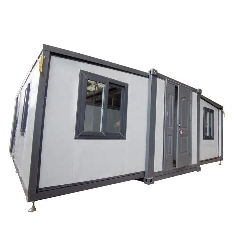 GUOWEI Housing 20FT Expandable Container House Australian Standards1 & 2 Bedroom Luxury Prefab Modular Homes 20ft Expandable Container House (One Bedroom)