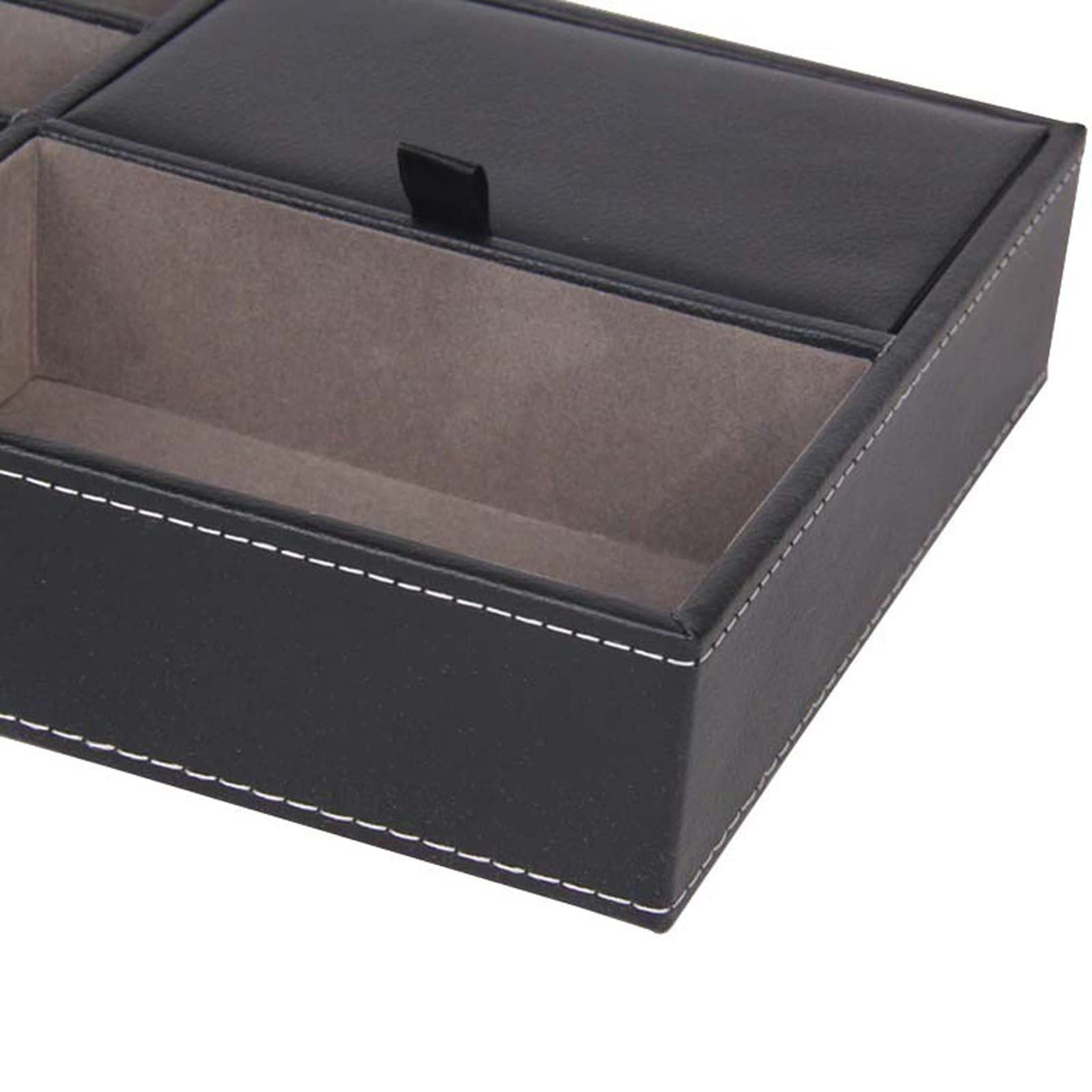 FJVJBNN Storage Box 1pc Pu Nightstand Tray Organizer Men's Desk Locker Room Top Storage Box Household Daily Storage Box