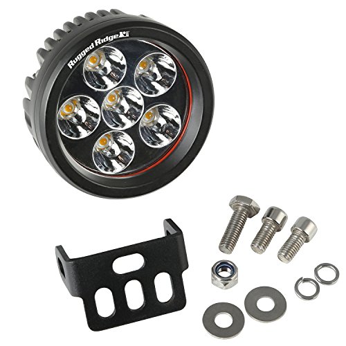 Rugged Ridge | Light Kit, 3.5 Inch, Round, 18 Watt, 1040 Lumens | 15209.01