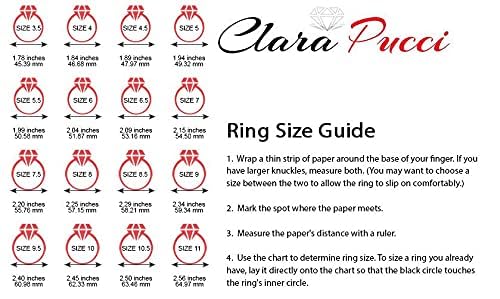 Clara Pucci 2.48ct Marquise Cut Genuine Zircon 14k White Gold Halo Solitaire W/Accents Wedding Bridal Engagement Set Ring Size 3.5