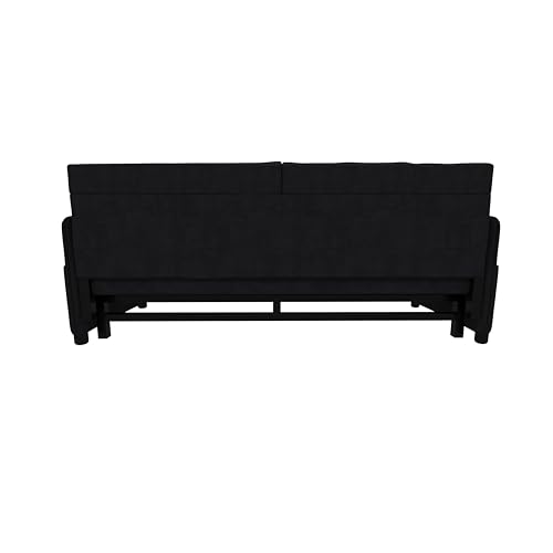 ERYE Oversized 3 in 1 Loveseat Sleeper Sofa Bed,Queen Size Love Seats W/Pull Out Couch and Padded Armrests Convertible Spacious Sofabed with Side Storage Pocket for Home Office Apartment Living Room