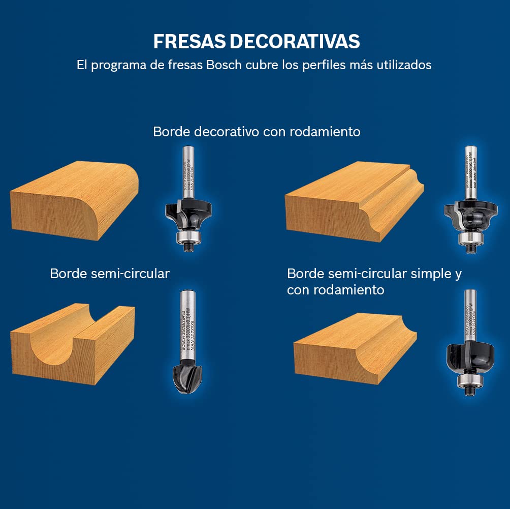 Bosch 85409M 3/8 In. x 1 In. Carbide Tipped 1-Flute Straight Bit