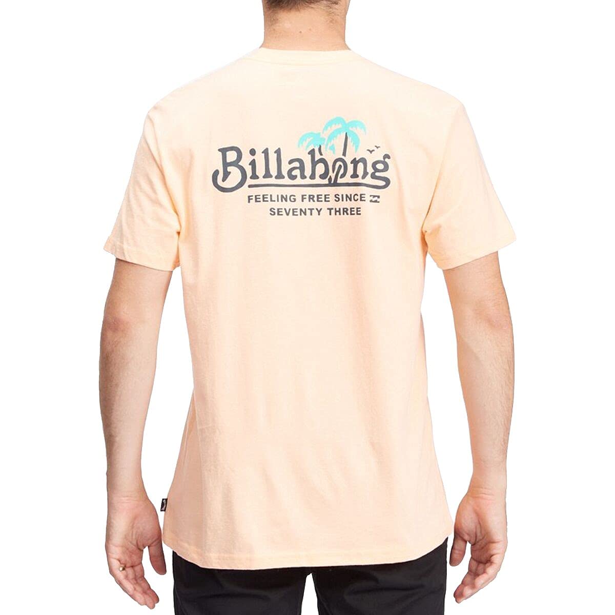 Billabong Lounge Short Sleeve Tee Light Peach LG