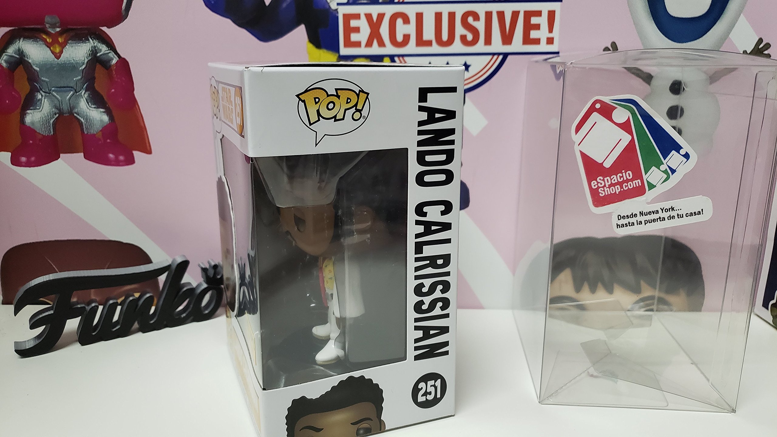 Solo A Star Wars Story Funko POP! Star Wars Lando Calrissian Exclusive Vinyl Bobble Head #251
