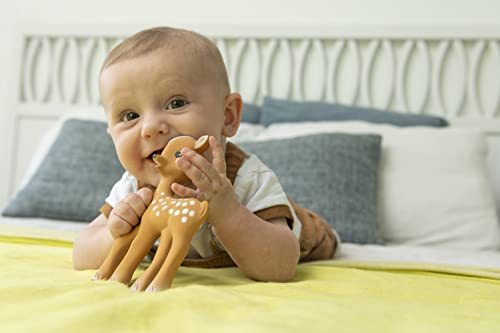 Vulli Sophie La Girafe Fanfan The Fawn Teether by Friend, Brown (616341)
