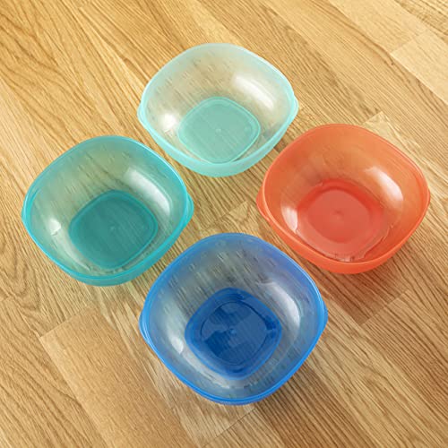 Dr. Brown's Scoop-A-Bowl Baby and Toddler Food and Cereal Bowl, BPA Free - 4-Pack