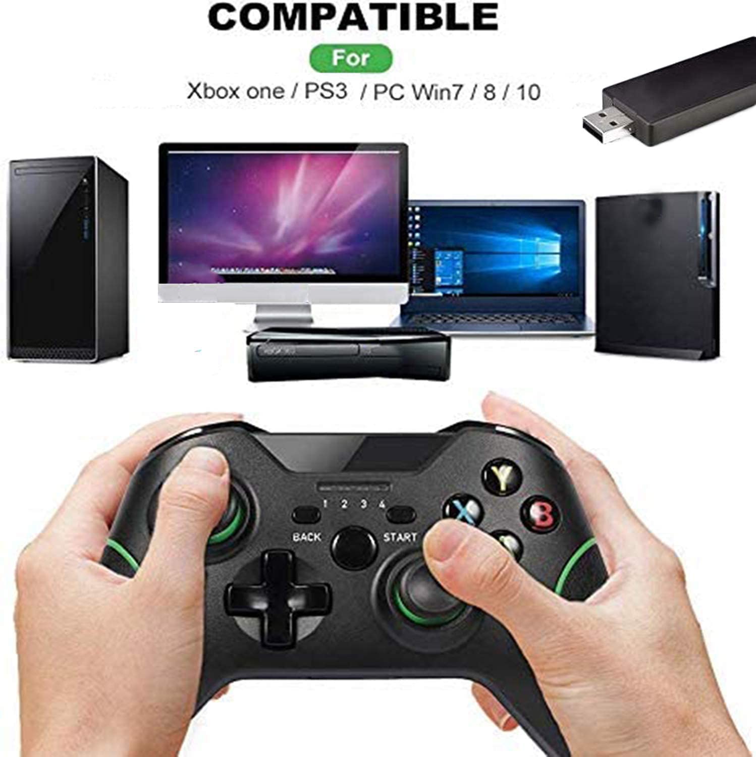 Donop Wireless Controller for Xbox One S X Elite [video game]