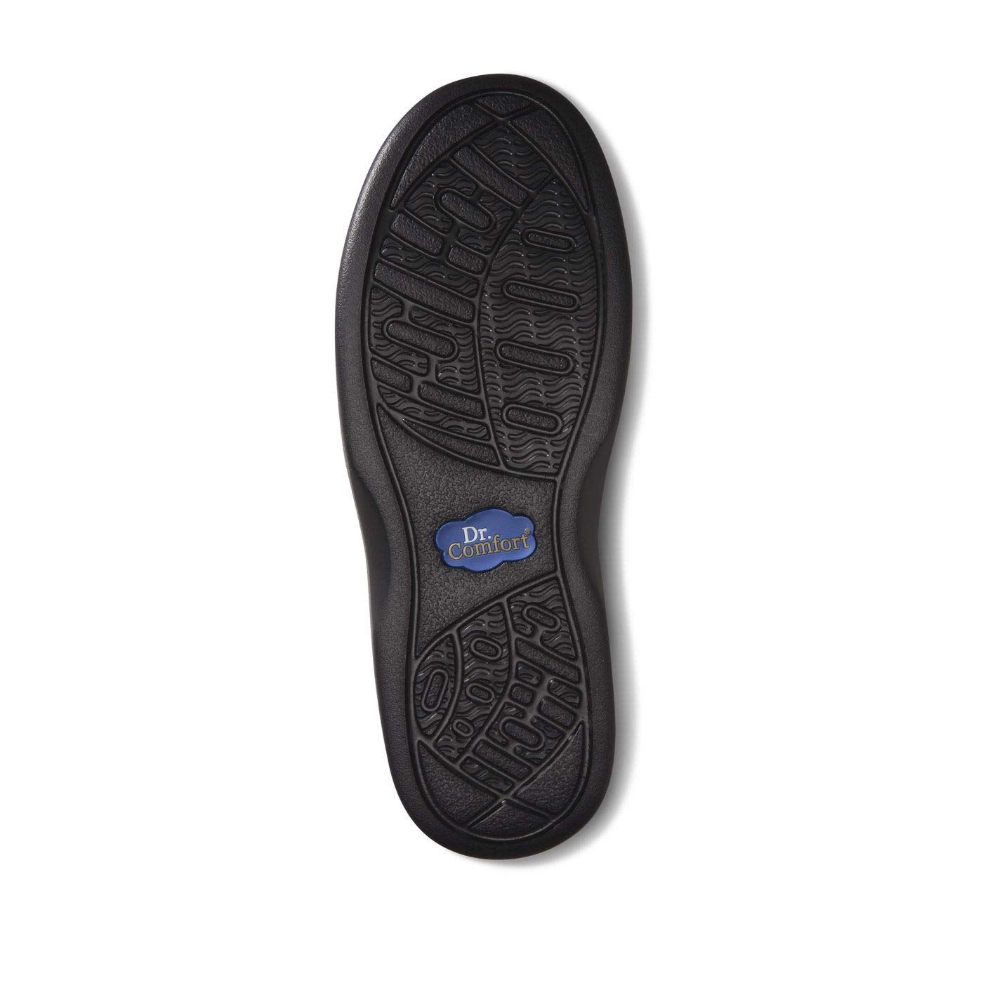 Dr. Comfort Annie X Diabetic Therapeutic Walking Shoes Women-Double Depth Shoes with Gel Inserts, Black 9.5 Wide (C/D)