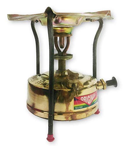 Camping Stove | Brass Kerosene Stove | 1.5 Liter Tank