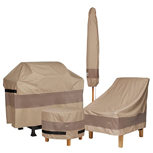 Duck Covers Elegant Waterproof 87 Inch Patio Sofa Cover