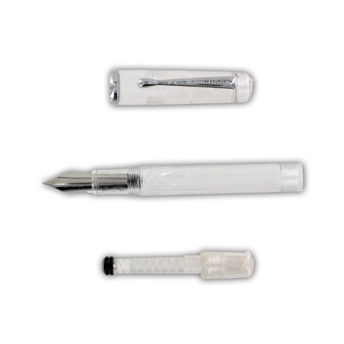 Noodler's Ink Konrad Flex Nib Clear Demo Piston Fill Fountain Pen