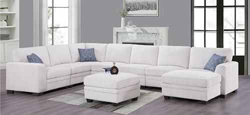 Legend Vansen 9PCS Corduroy Flexible Combination Sectional Sofa Couch