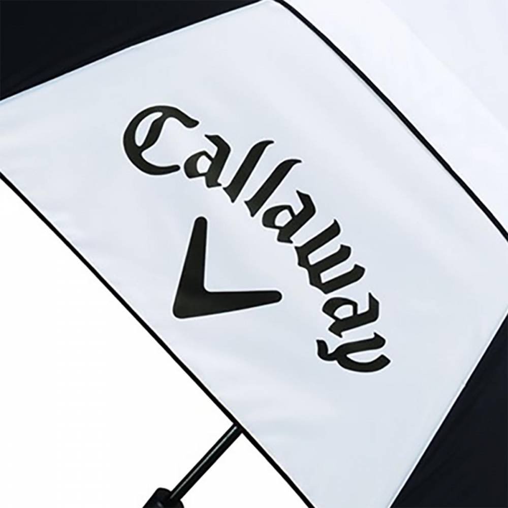 Callaway Double Vent Umbrella, White/Black Medium