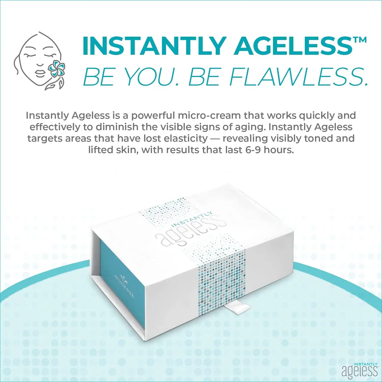 Instantly Ageless Facelift in A Box - Instant Eye Bag Remover Puffiness -1 Box of 25 Vials with Free Quest Skincare Jade Roller for Face- Instant Under Eye Bags Remover - Instant Wrinkle Remover