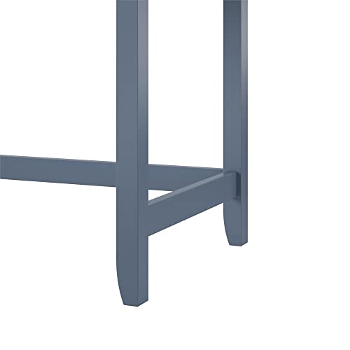 Novogratz Her Majesty 2 Drawer Writing Desk, Blue