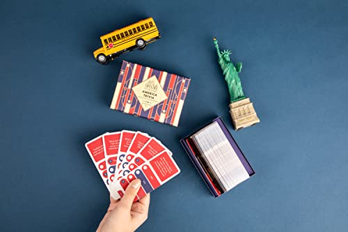 Yellow Cab Games - America Trivia, 140 Question Cards - Game Night Entertainment for Families & Friends, 2+ Players - Test Your Knowledge with Our Unique Skyline Collection Trivia Sets