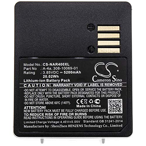 Cameron Sino New 5200mAh Battery for Arlo Ultra, Arlo Ultra 4K UHD, Ultra +, VMA5400-10000S, VMS5140