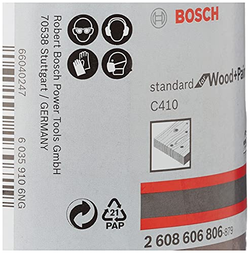 Bosch Professional 2608606806" Professional Sanding Belt for K180 Wood, Red, 93 mm x 5000 mm