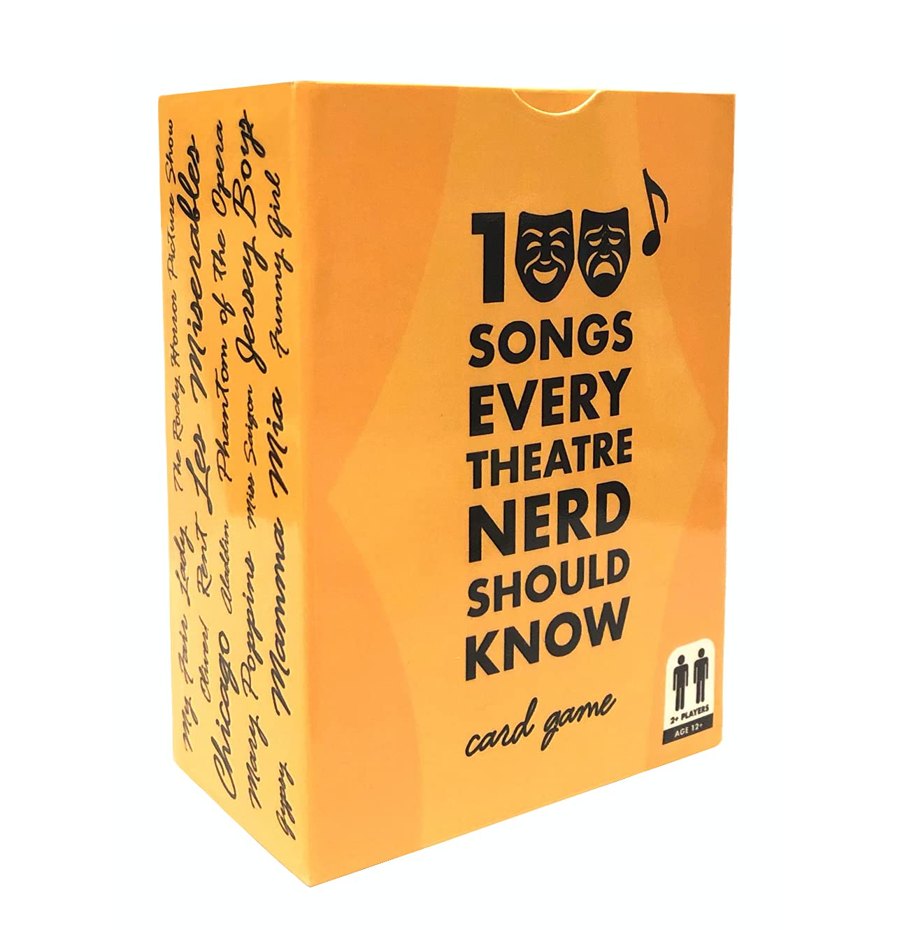 spinningrock, 100 Songs Every Theatre Nerd Should Know - Ultimate Musical Theatre Card Game - Modern Deck