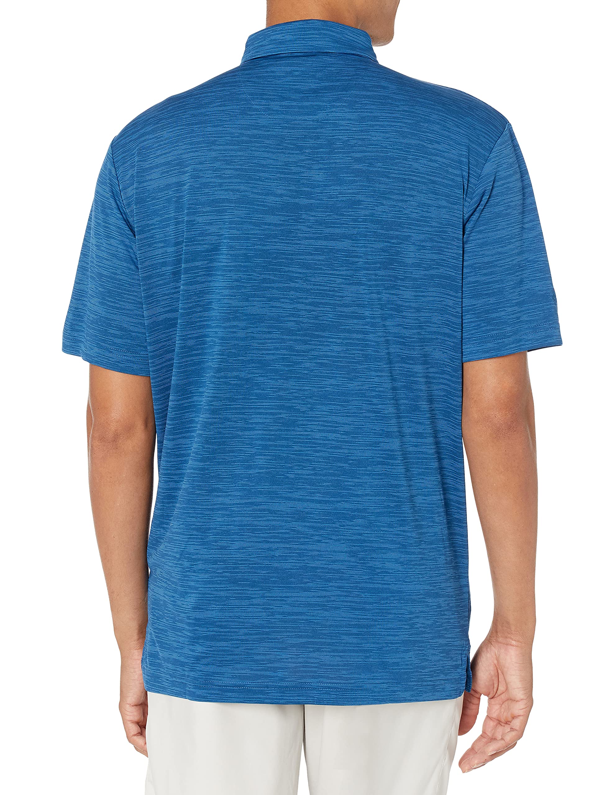 Callaway Men's Broken Stripe Polo Shirt, Blueberry Pancake, Small