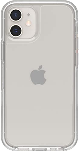 OtterBox Symmetry Clear Series Case for iPhone 12 Mini with Alpha Glass Screen Protector Bundle - Bundle Packaging - Clear
