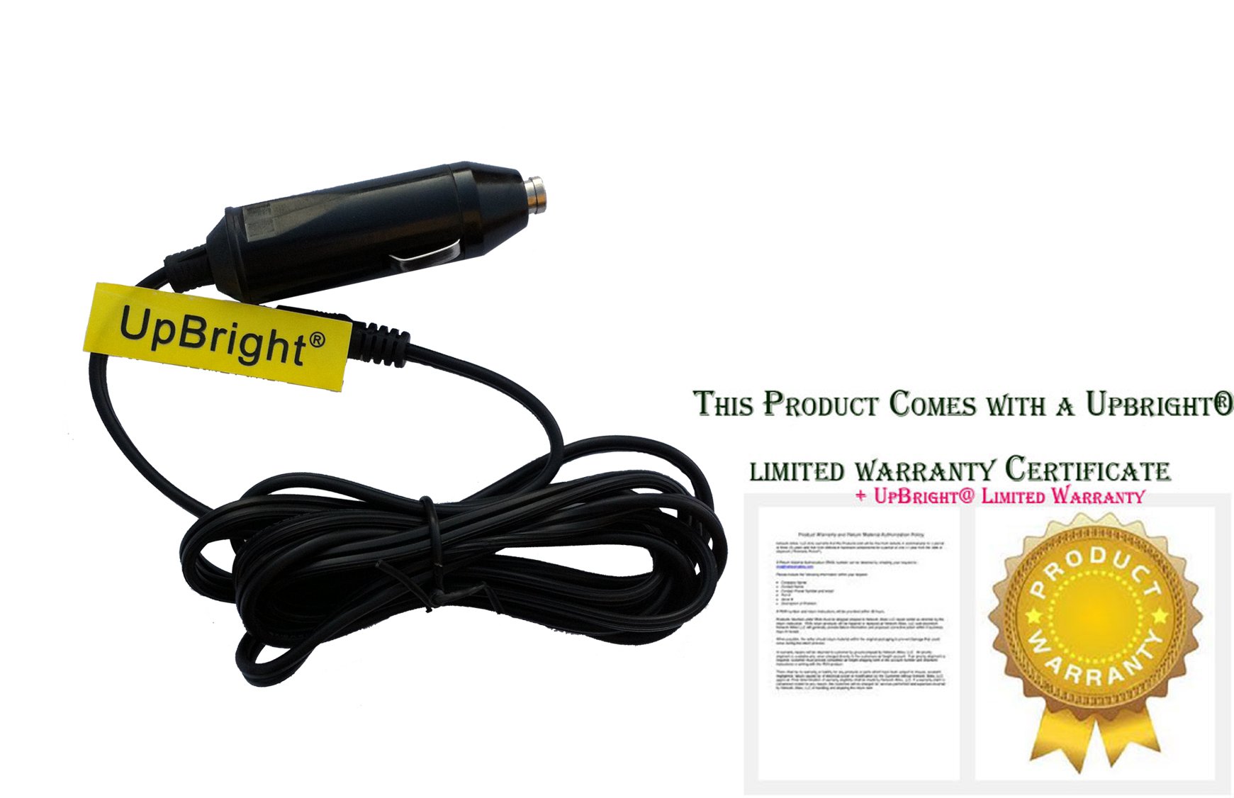 UpBright Car 12V DC Adapter Compatible with Portable Oxygen O2 Mobile O 2 02 Concentrator Generator Invacare POC1-140 12Volt 12VDC DC12V Auto Cigarette Lighter Plug Power Supply Cord Battery Charger