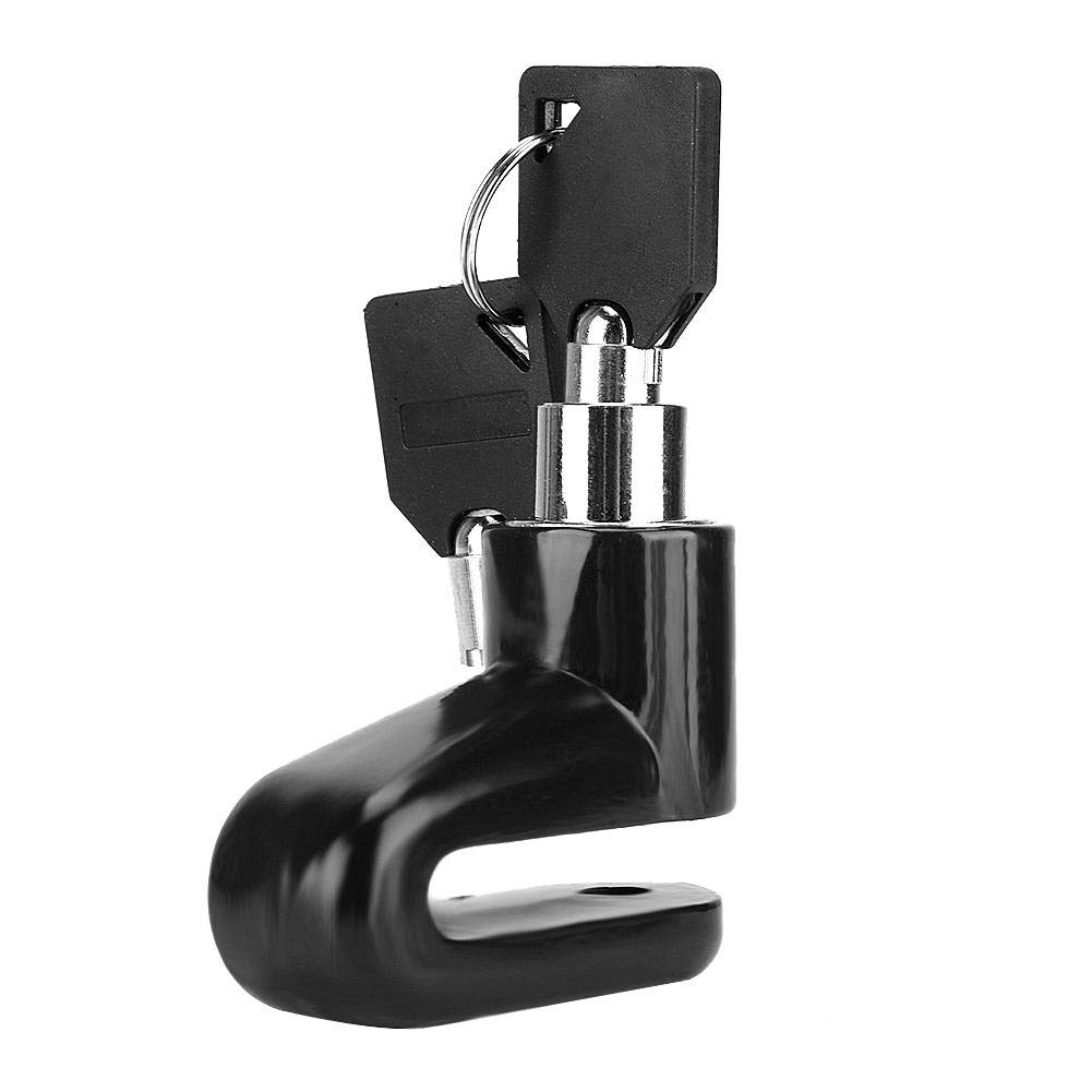 Brake Lock, Lightweight Safety Mini Heavy Duty Rotor Lock, Road Bicycle for Bicycle for Motorcycle(Black)