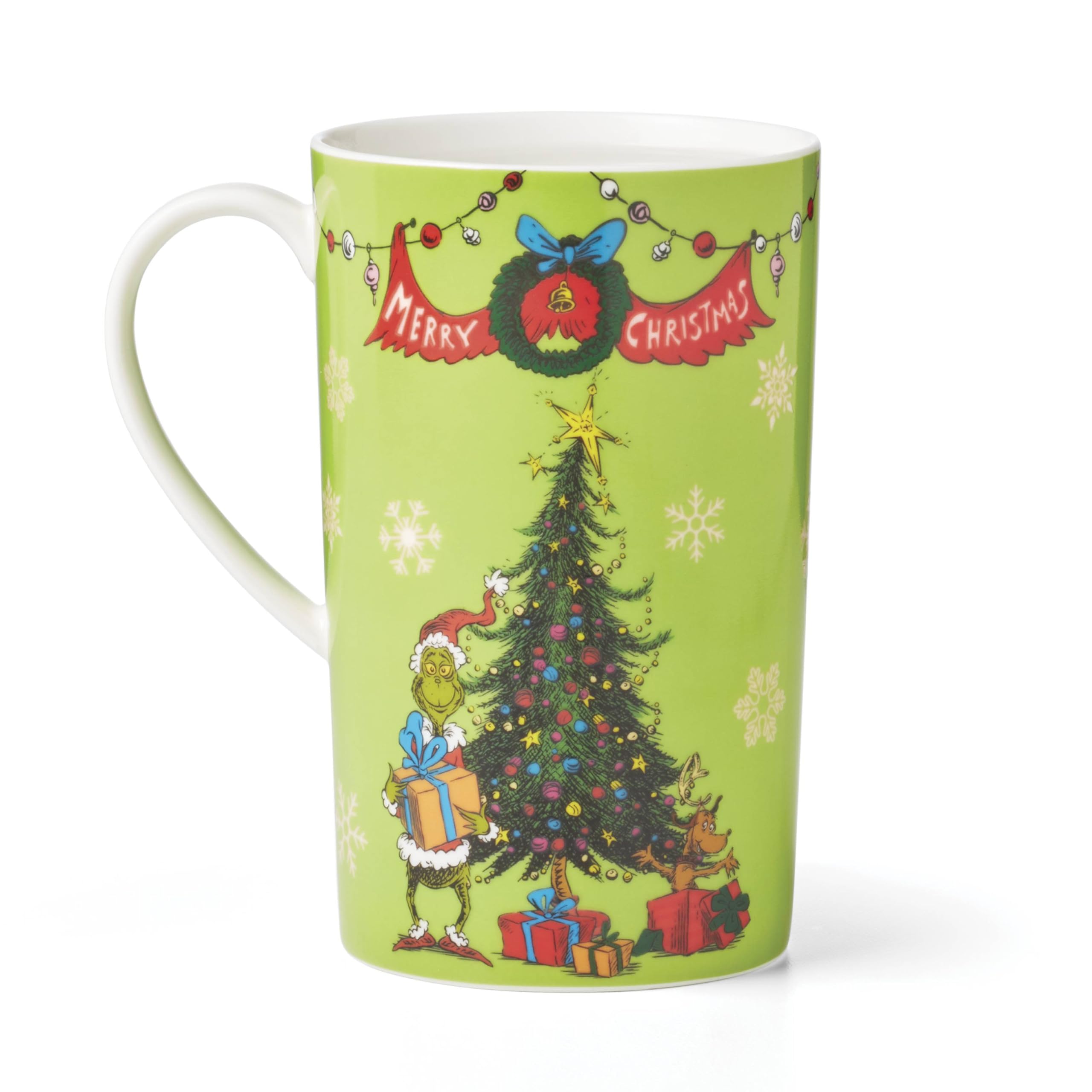 Lenox Merry Grinchmas Magic Heat-Changing Mug, 1 Count, Green