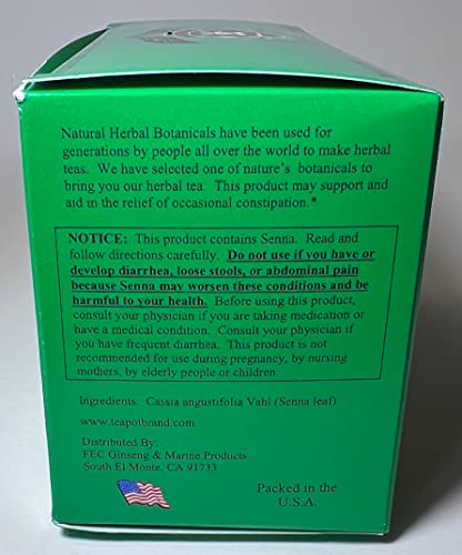 China Slim Tea (Extra Strength), 1.7 Oz (20 Count)