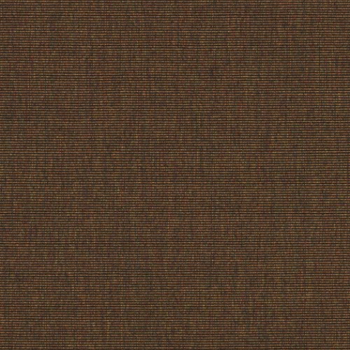 Sunbrella Awning/Marine 4618-0000 46'' Walnut Brown Tweed Fabric, Muted Black