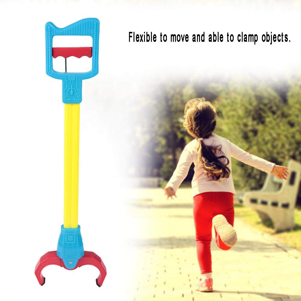 Plastic Material Kids Claw Grabber, Children Intelligence Toy Children Grabber Toy, Sturdy for Kids a Gift Children Kindergarden(Yellow)