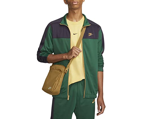 Nike Unisex Heritage Small Items Tote Bag 2.0 (Golden Moss/Golden Moss/Honeydew) (DB0456-382)