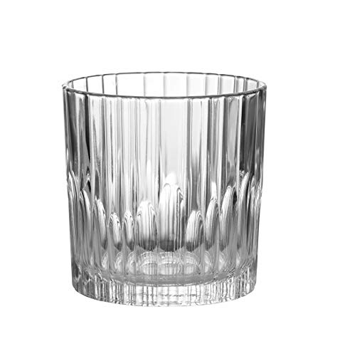 Duralex Made In France Manhattan Glass Tumbler (Set of 6), 10.87 oz, Clear