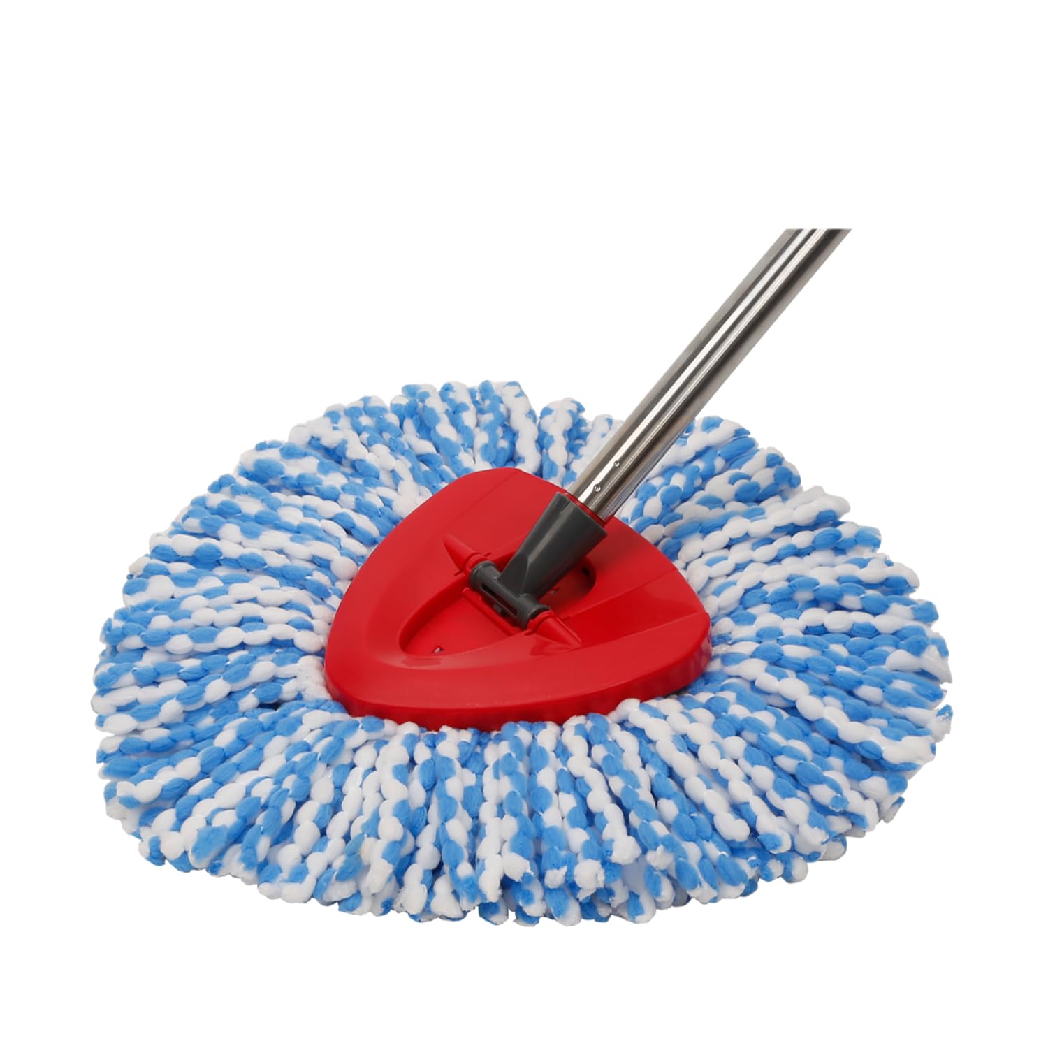 CLEAN PIONEER 4-Packs Spin mop Refill, Spin mop Replacement Head - Fully Compatible with The Oceda EasyWring System 1 Tank System-Microfiber Spin Mop Refill.