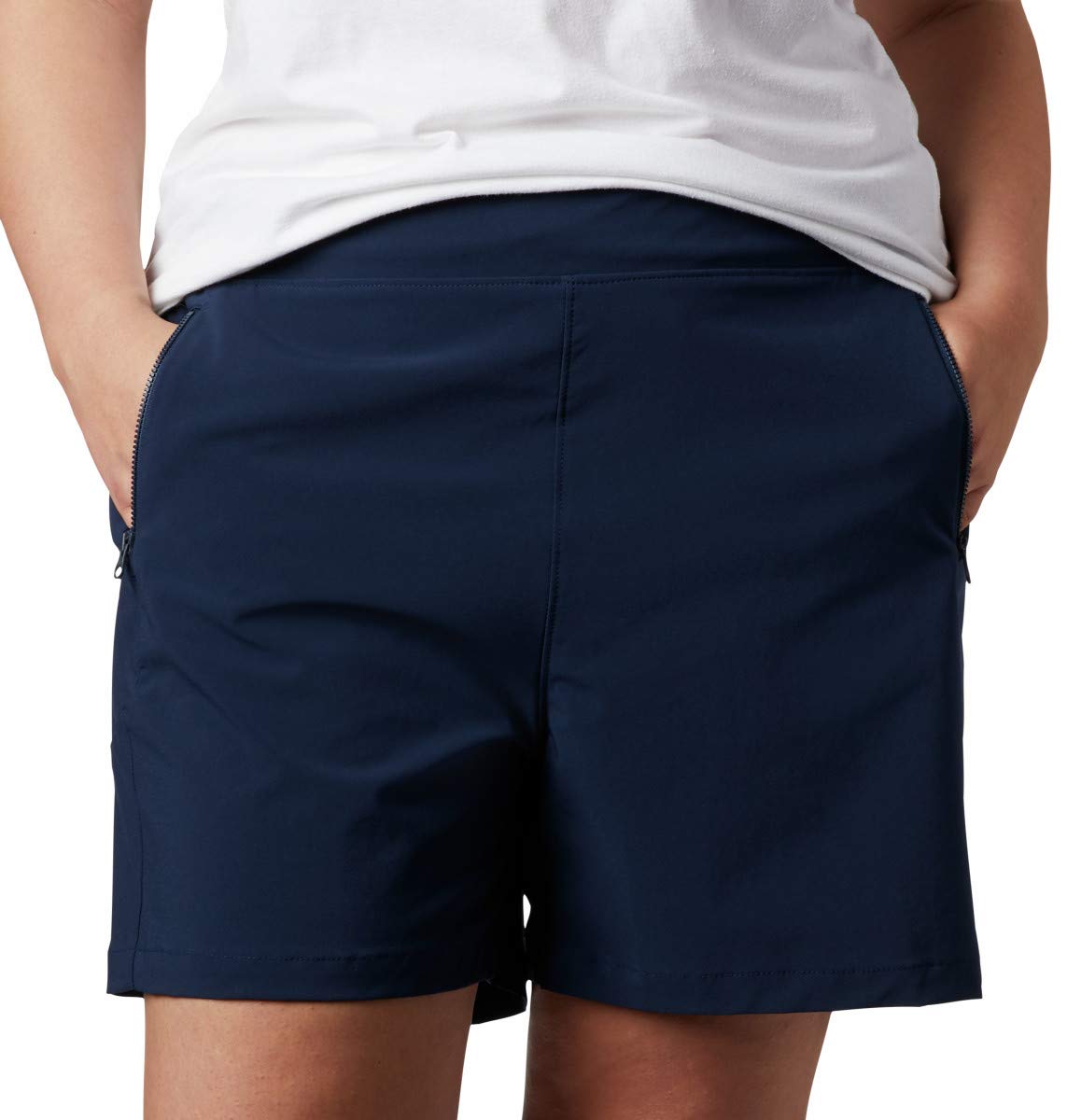 Columbia Women’s PFG Tidal II Shorts, Stain Resistant, Sun Protection, Collegiate Navy, XX-Large