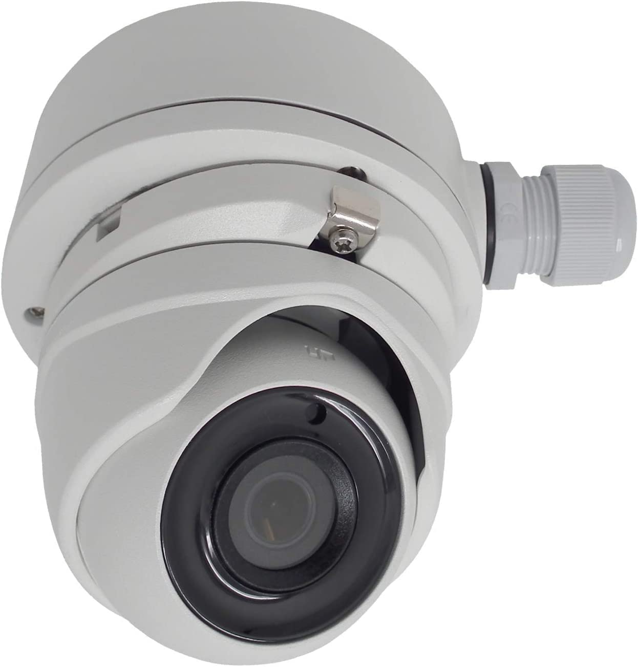 DS-1280ZJ-XS CBXS Conduit Base Aluminum Security Camera Accessory Junction Box for HIK Vision DS-2CD2042WD-I, 2CD20xx Series Bullet and Select Turret Network Camera, White, (1 Pack)