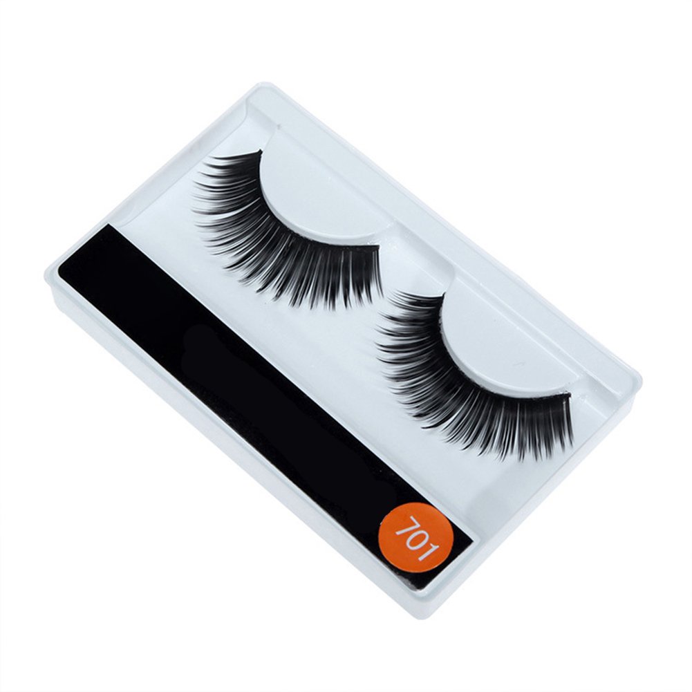 Colorido 1 Pair Realistic Thick False Eye Lashes Eye Maquillage Woman False Lashes