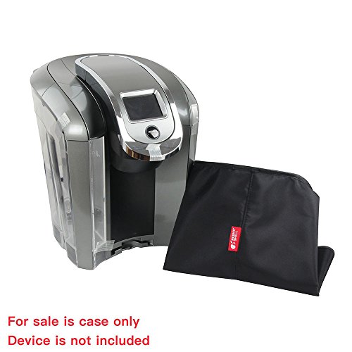 Dust Proof Cover with Soft Velvet Lining for Keurig K500 Coffee Maker Single Serve 2.0 Brewing System by Hermitshell (Black)