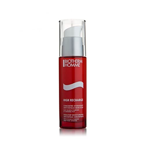 Biotherm Homme High Recharge Non Stop Anti-Fatigue Moisturizer for Men, 1.69 Ounce