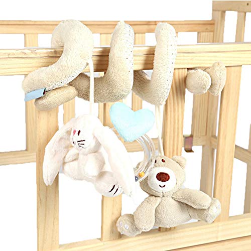 Yosoo Health Gear Comfortable Spiral Wrap Around Toy, Stuffed Toys Plush Soft Toys for Kids Car Seat