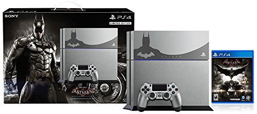 PlayStation 4 500GB Console - Batman Arkham Knight Bundle Limited Edition[Discontinued] (Renewed)