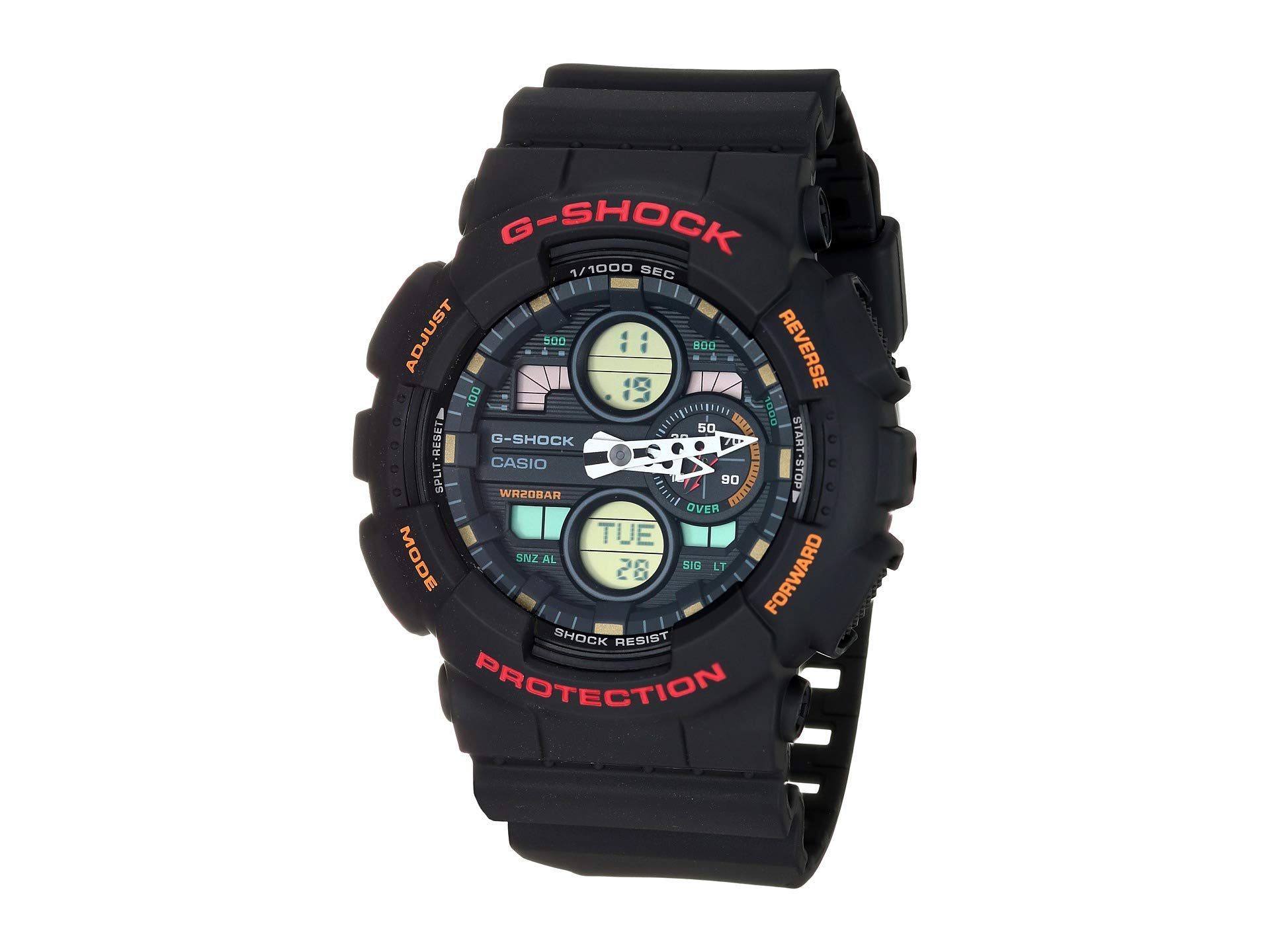 Casio GA140-1A4 G-Shock Men's Watch Black 55mm Resin
