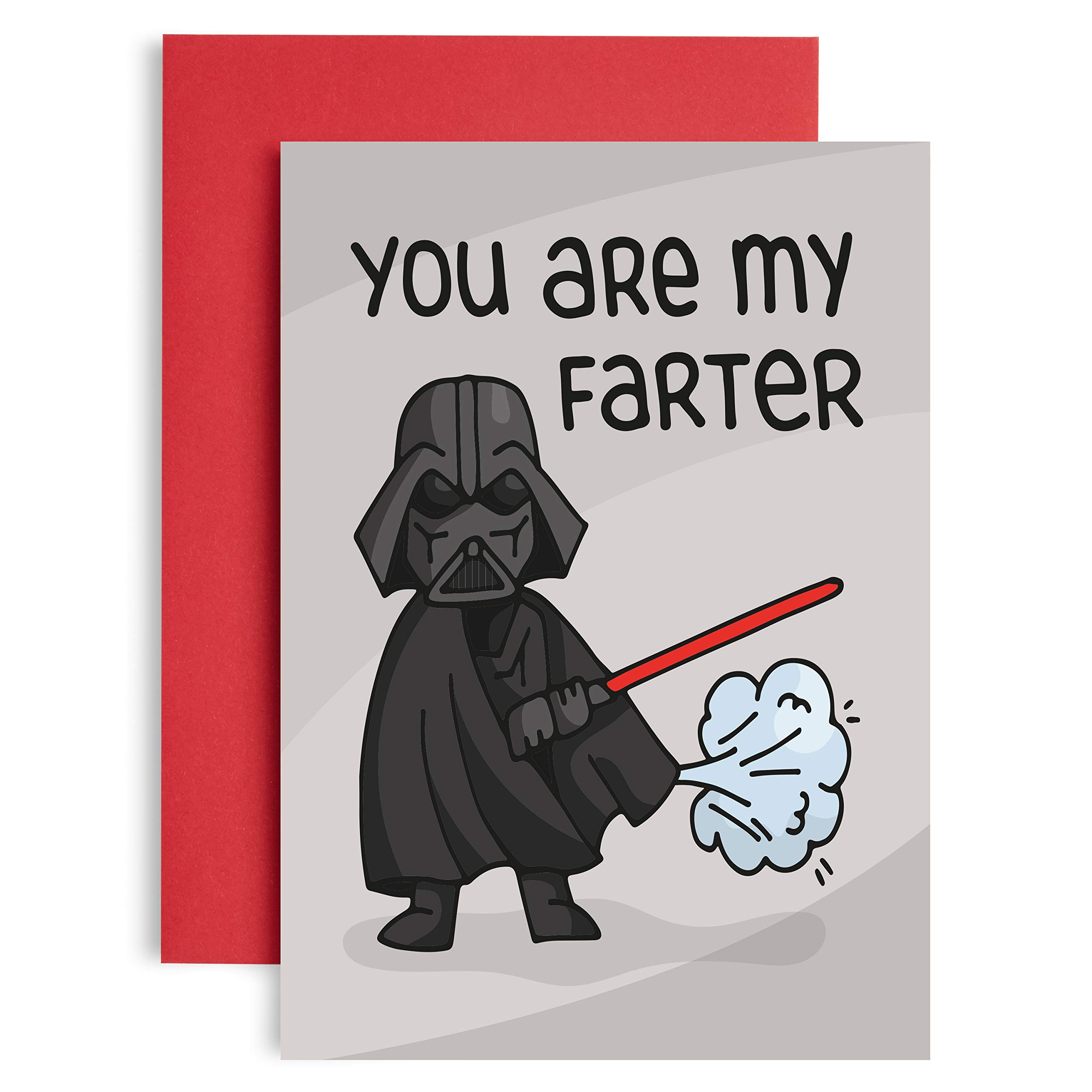 Huxters - Fathers Day Card Dad Birthday Cards for him Birthday Cards - Daddy Fathers Day Card - Fathers Day Card from Daughter or Son